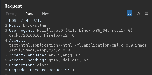 TryHack3M: Bricks Heist | deusx:~#